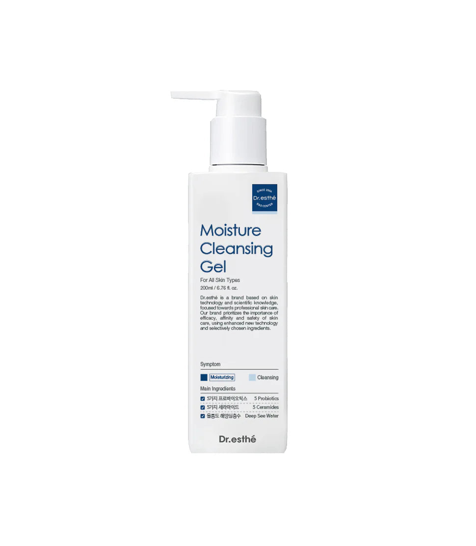 Dr. Esthé Moisture Cleansing Gel (Foaming Gel Texture) – SkinXthetics